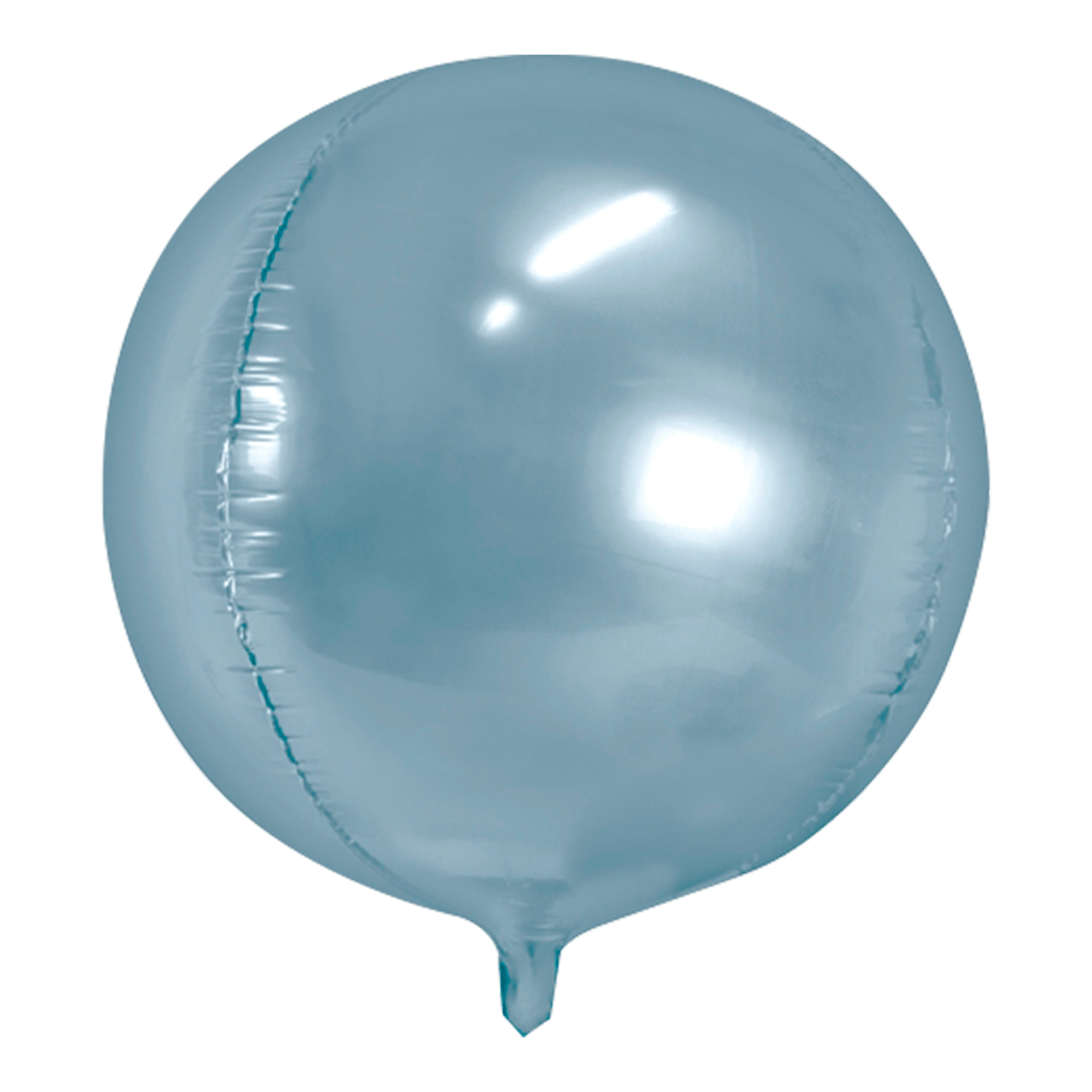 Ballon Rond Aluminium argent 40cm - SkyLantern.fr